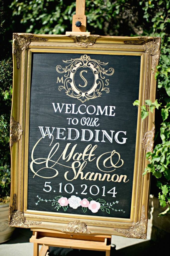 10 Wedding Signs Perfect for Your Big Day ~ Page 2 of 11 ~ Oh My Veil